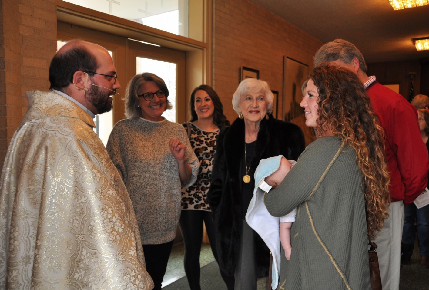 Featured photo . . . Father Vincent welcomed - Mississippi Catholic