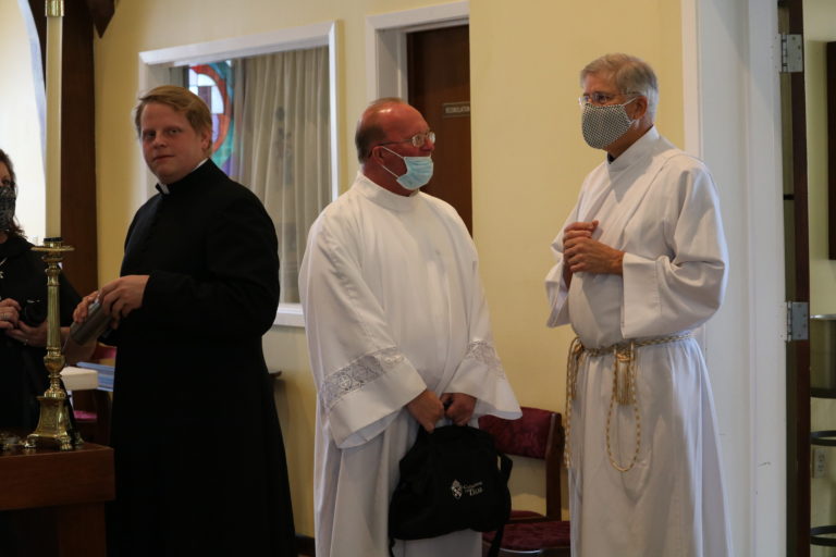 Deacon Bowden set his sights on the priesthood at a young age ...