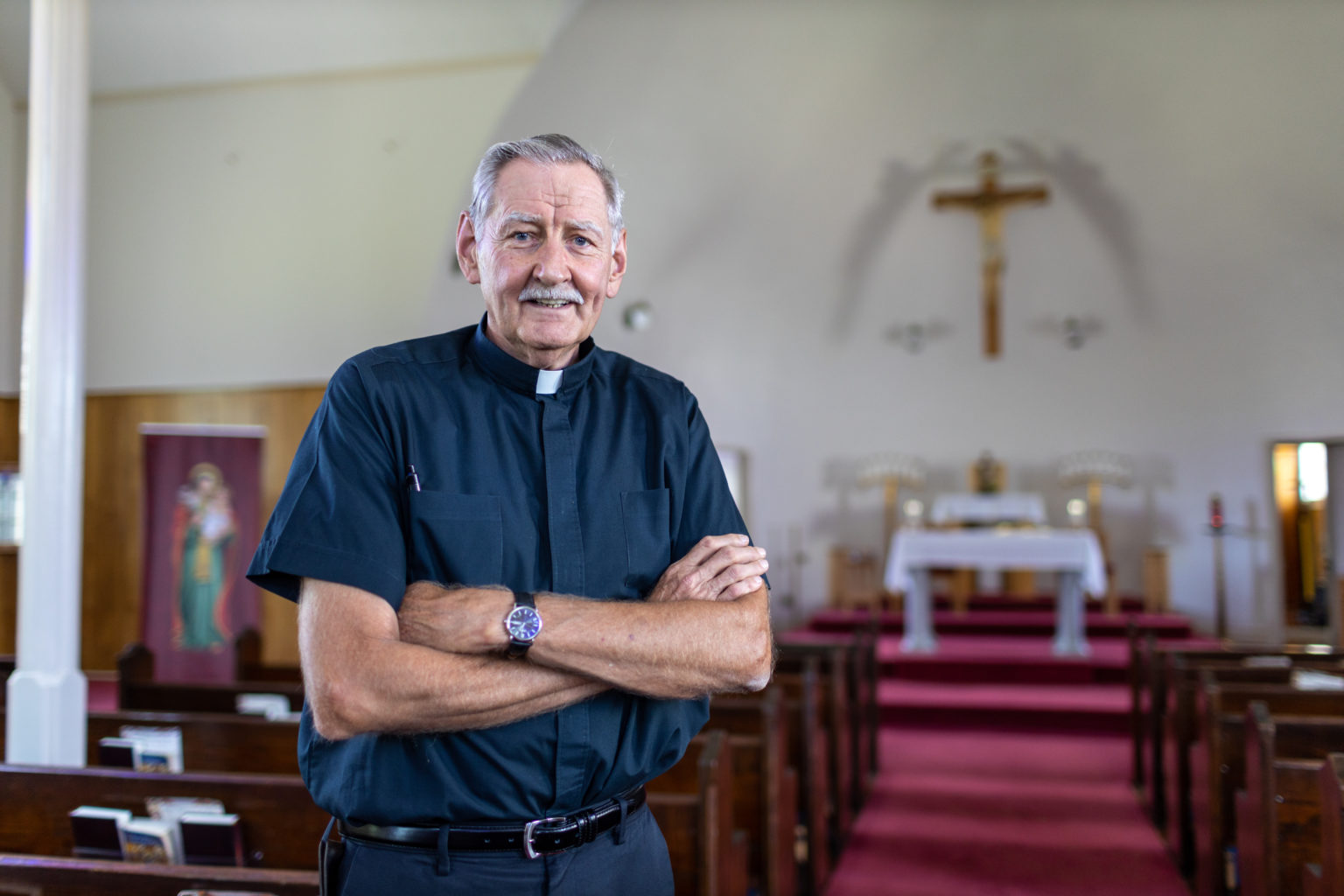 Padre Bob Goodyear, S.T. finalista al Premio Lumen Christi. Caminando ...
