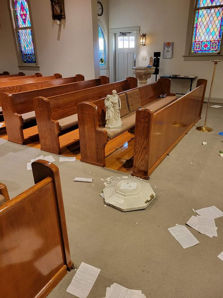 Bishop reconsecrates church, parish community stronger after ...