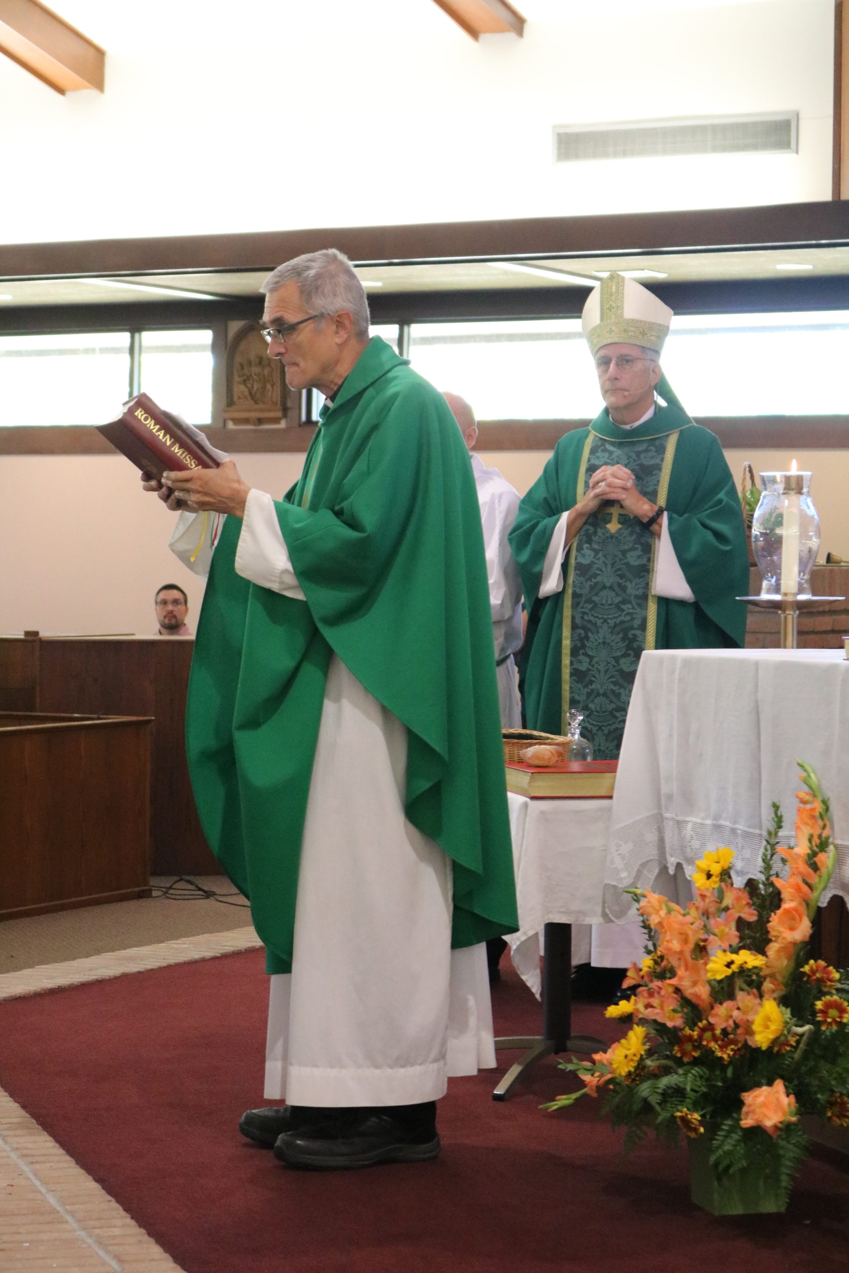 Featured photo...Double installation of Father Lincoln Dall ...