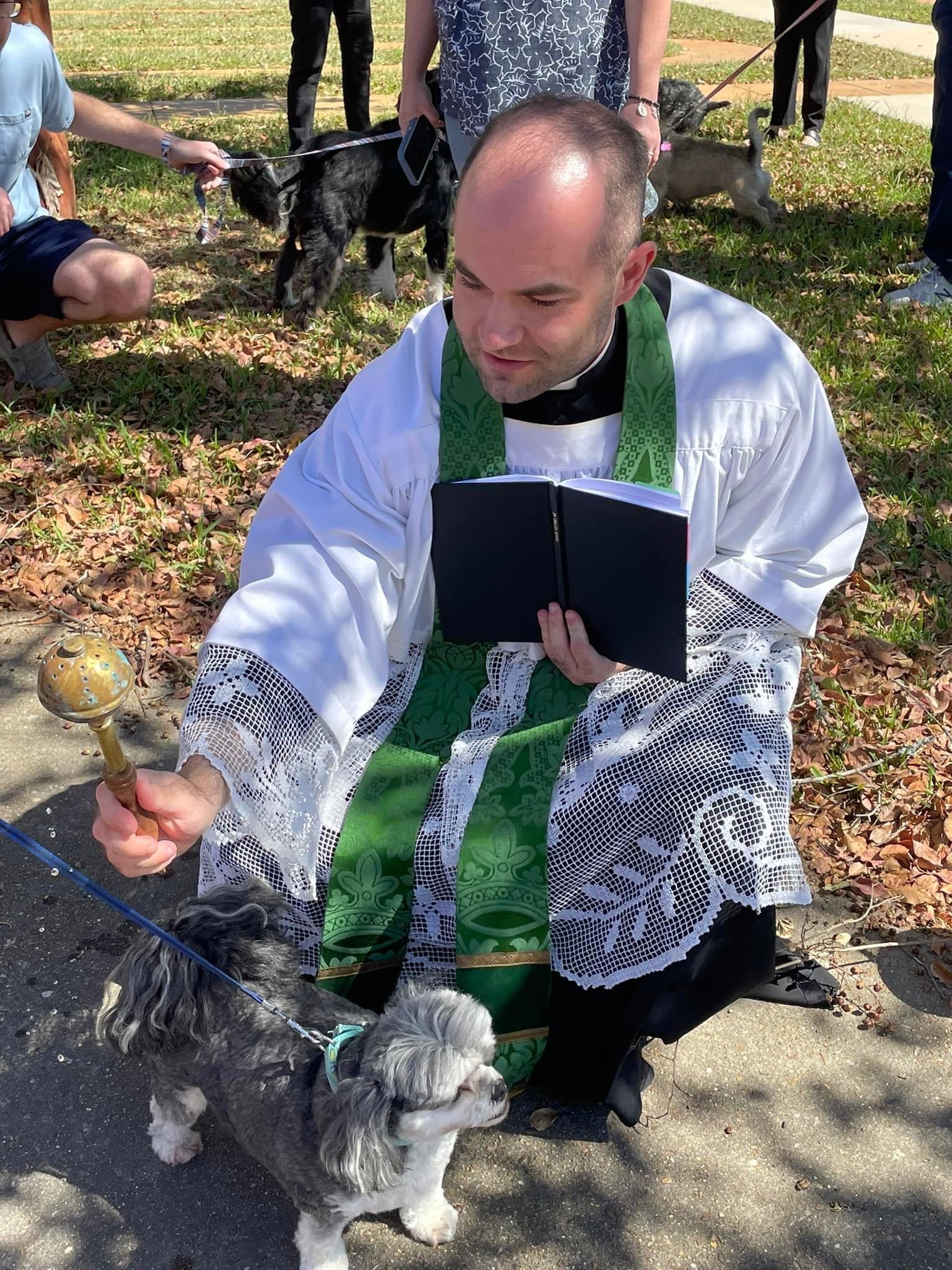 Blessing of the pets - Mississippi Catholic