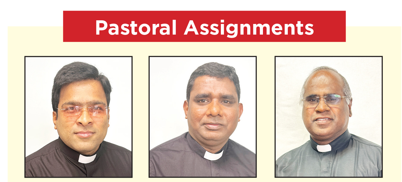 Pastoral Assignments - Mississippi Catholic