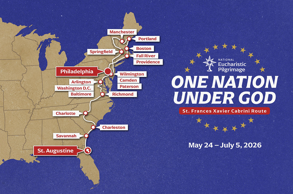 National Eucharistic Pilgrimage is back in 2026 with a patriotic twist ...